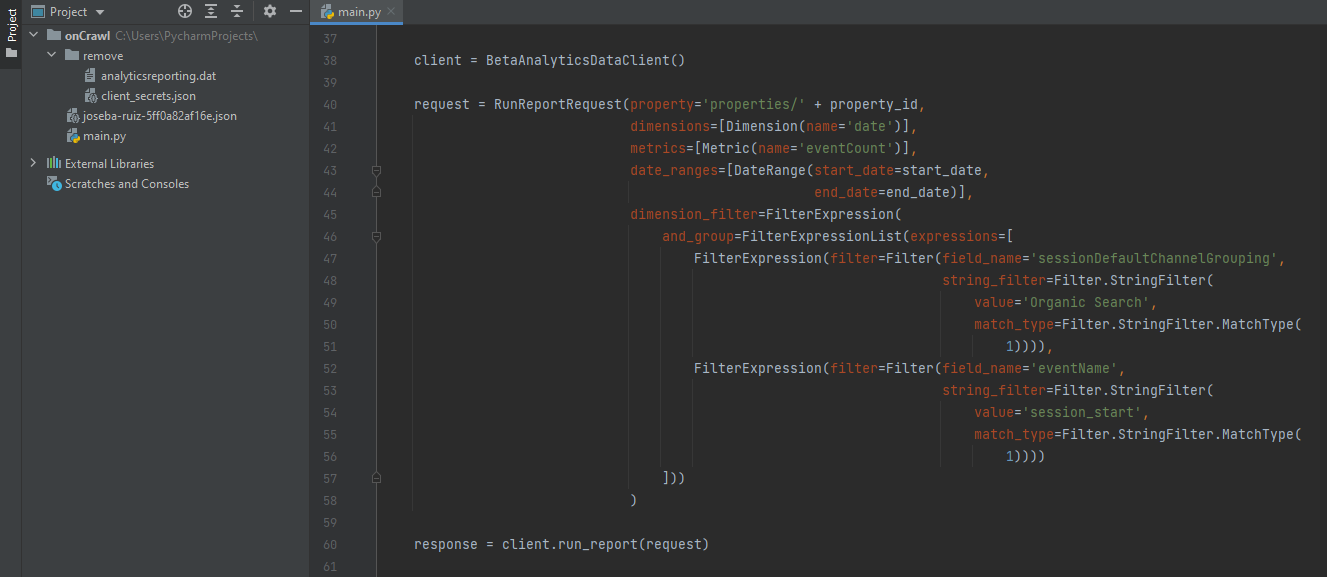 How to forecast search traffic with Python and GA4