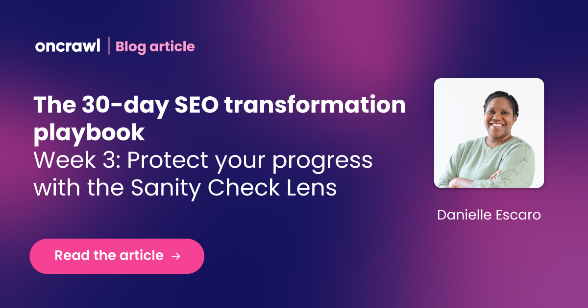 The 30-day SEO transformation playbook: Week 3